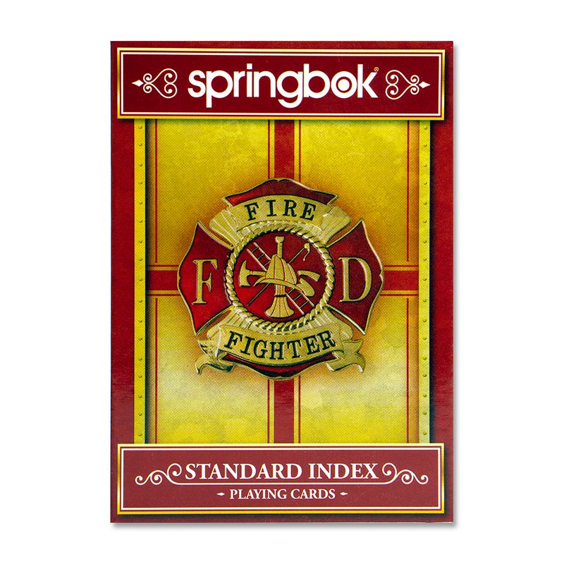 Firefighter Playing Cards